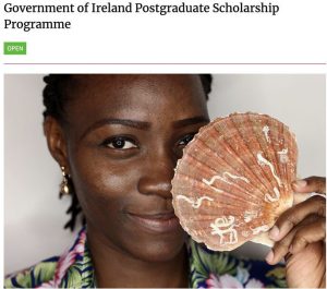 Government of Ireland Postgraduate Scholarship Programme 2026 for Study in Ireland (Funded ...
